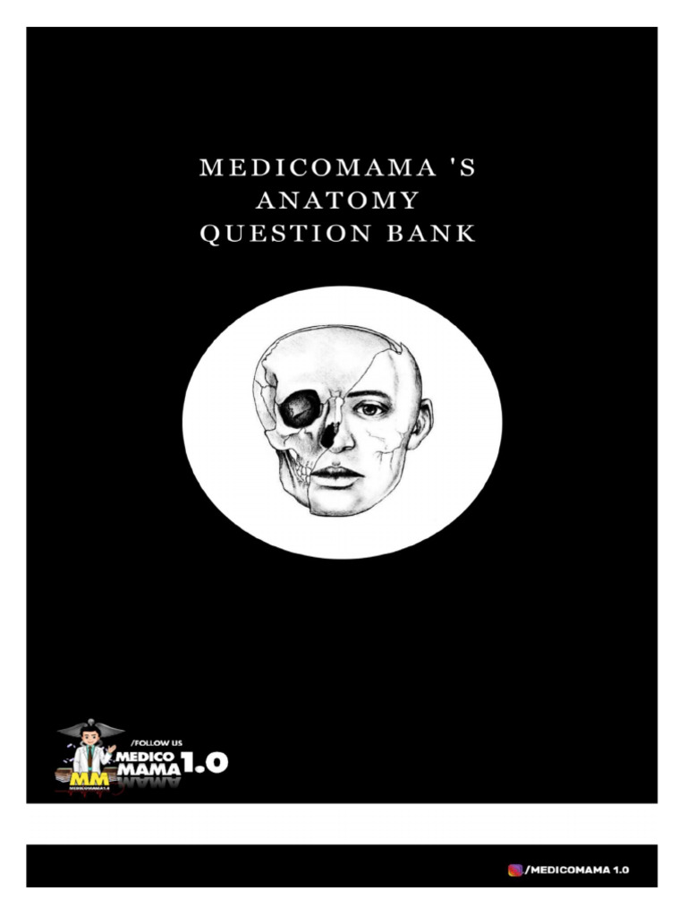 Comprehensive Anatomy Question Bank | PDF | Heart | Coronary Circulation