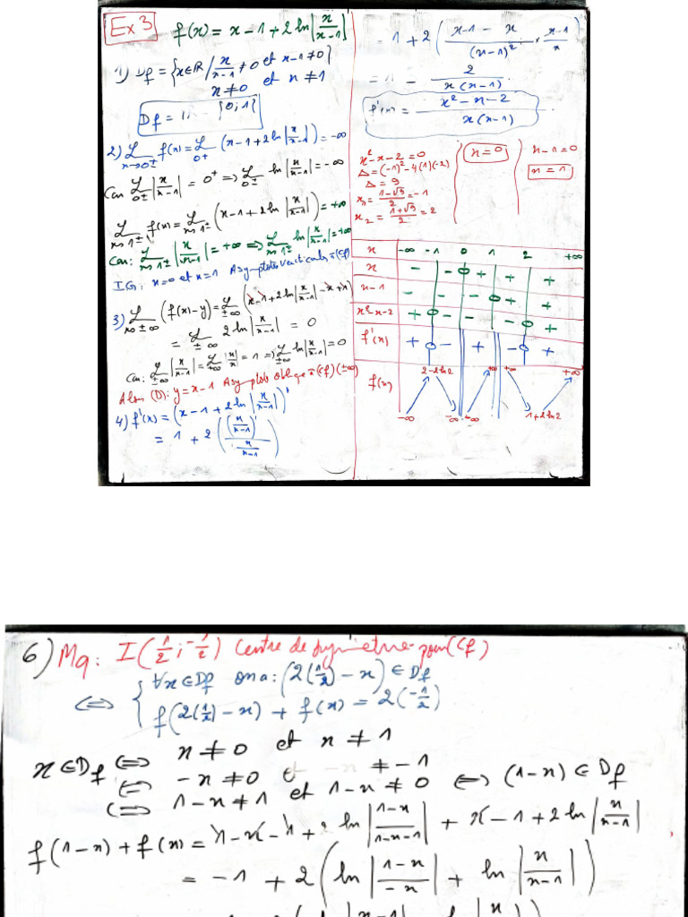 Correction Exercice 3&4 Série 2Ln | PDF