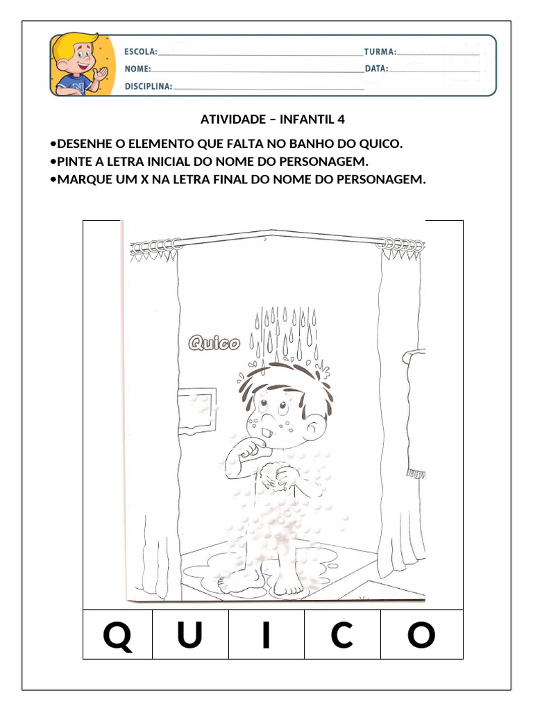 Atividade Inf4 Quico | PDF