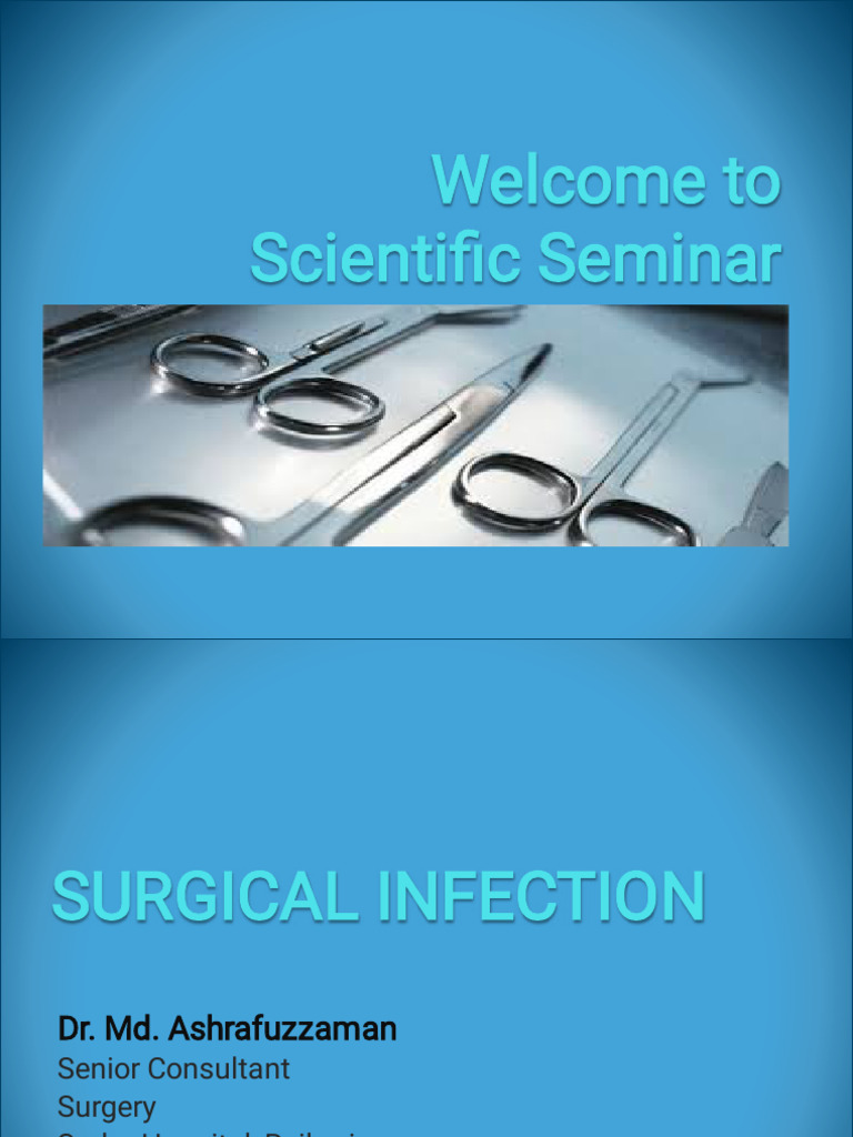 Understanding Surgical Infections | PDF | Surgery | Wound
