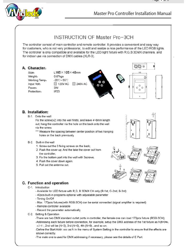 Pro Controller Setup Guide | PDF
