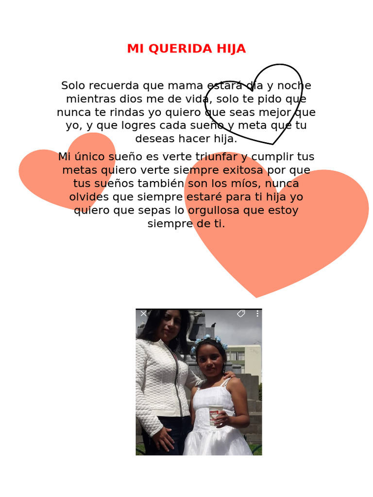 Mi Querida Hija | PDF