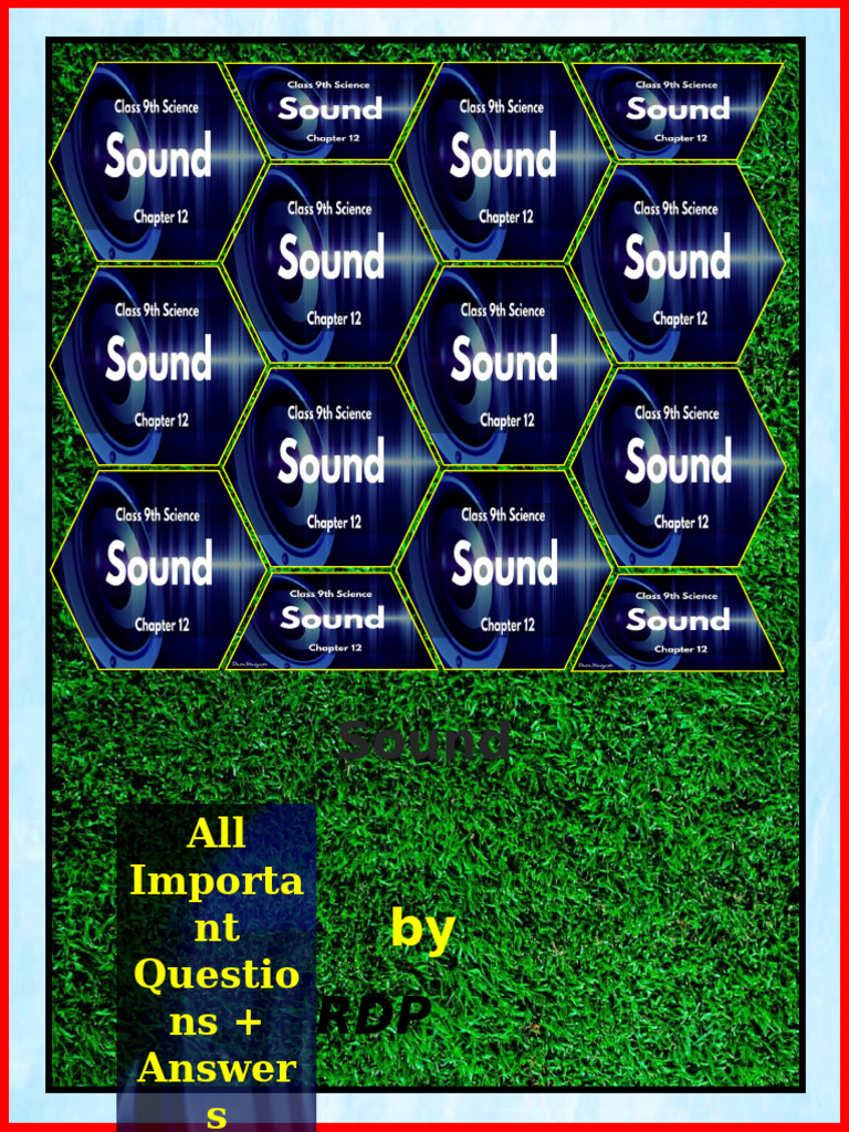 Sound Waves: Key Concepts & FAQs | PDF