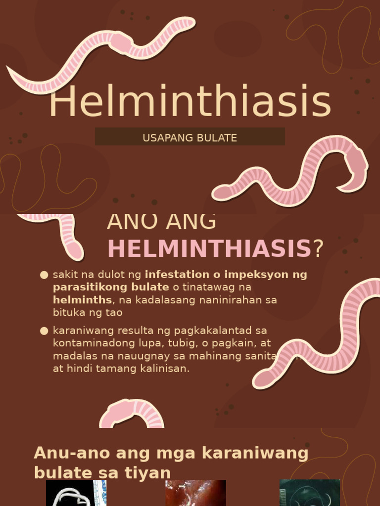 Helminthiasis | PDF