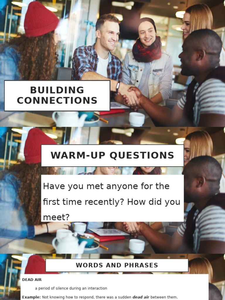 Building Connections | PDF