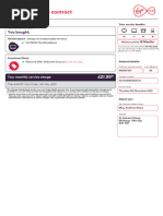 O2 Pay Monthly Mobile Agreement Summary | PDF | Credit Card | Payments