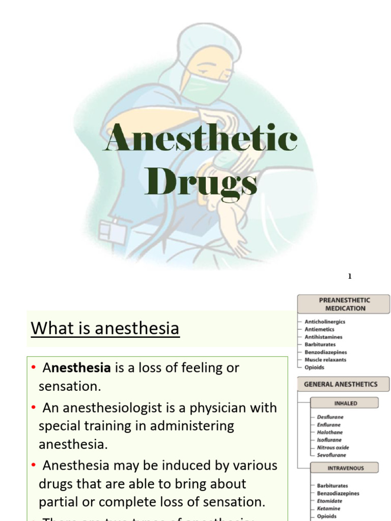 4 - Anesthetic Drugs 26.04.2023 | PDF | Anesthesia | Midazolam