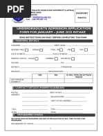 MCA Application Form 2025-2026 | PDF | Secondary Education | Qualifications