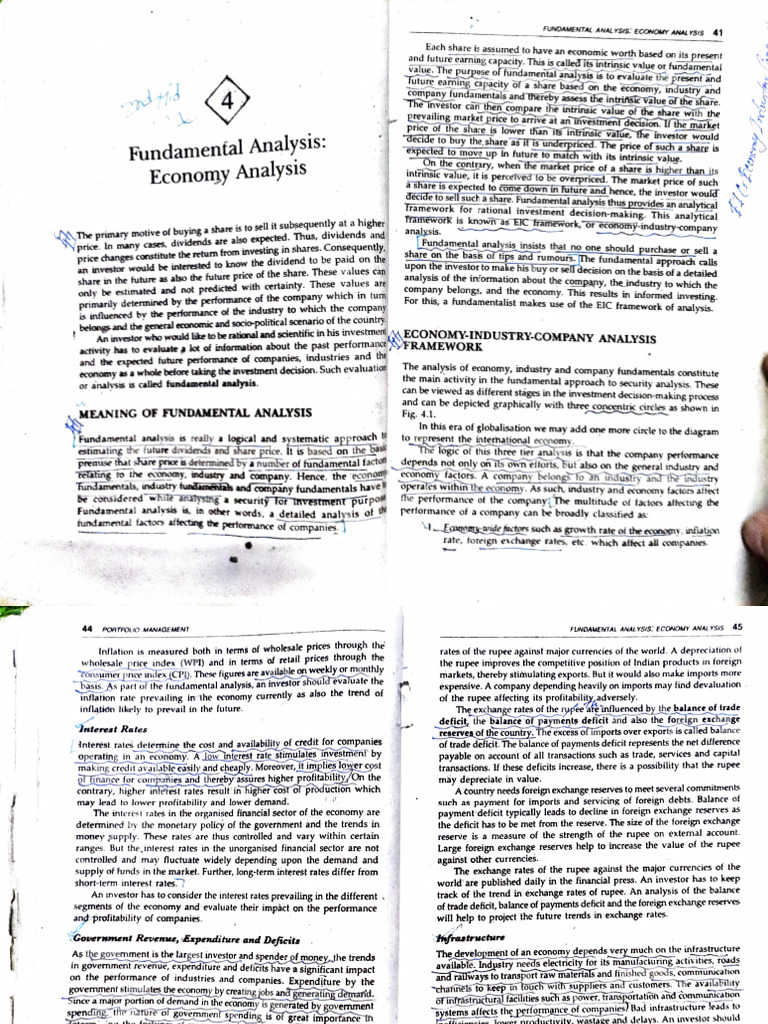 Chapter 4-Fundamental Analysis | PDF | Forecasting | Econometrics