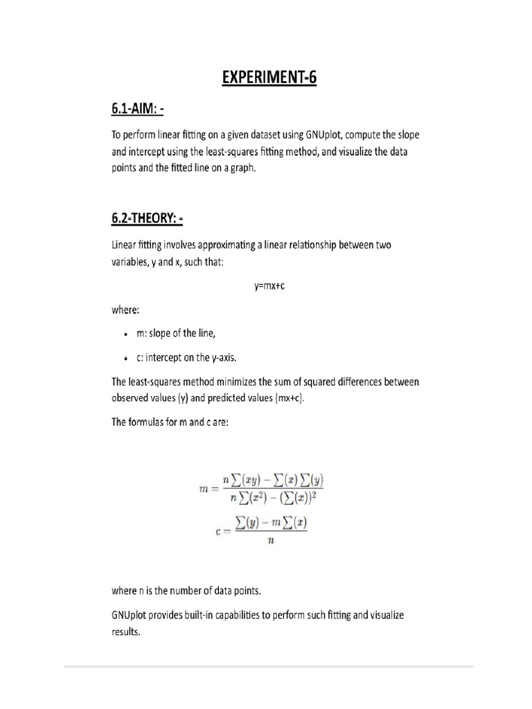 Gaurav Data Fitting | PDF