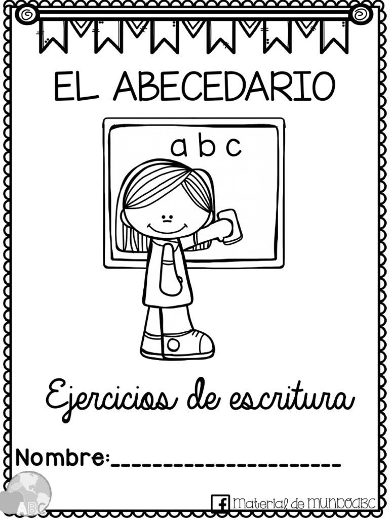 Actividades de Escritura del Abecedario | PDF
