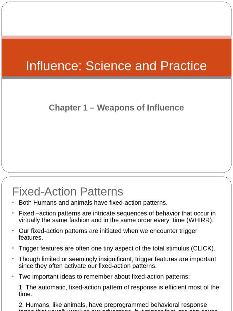 Cialdini - 1 - Weapons of Influence | PDF | Psychological Concepts ...