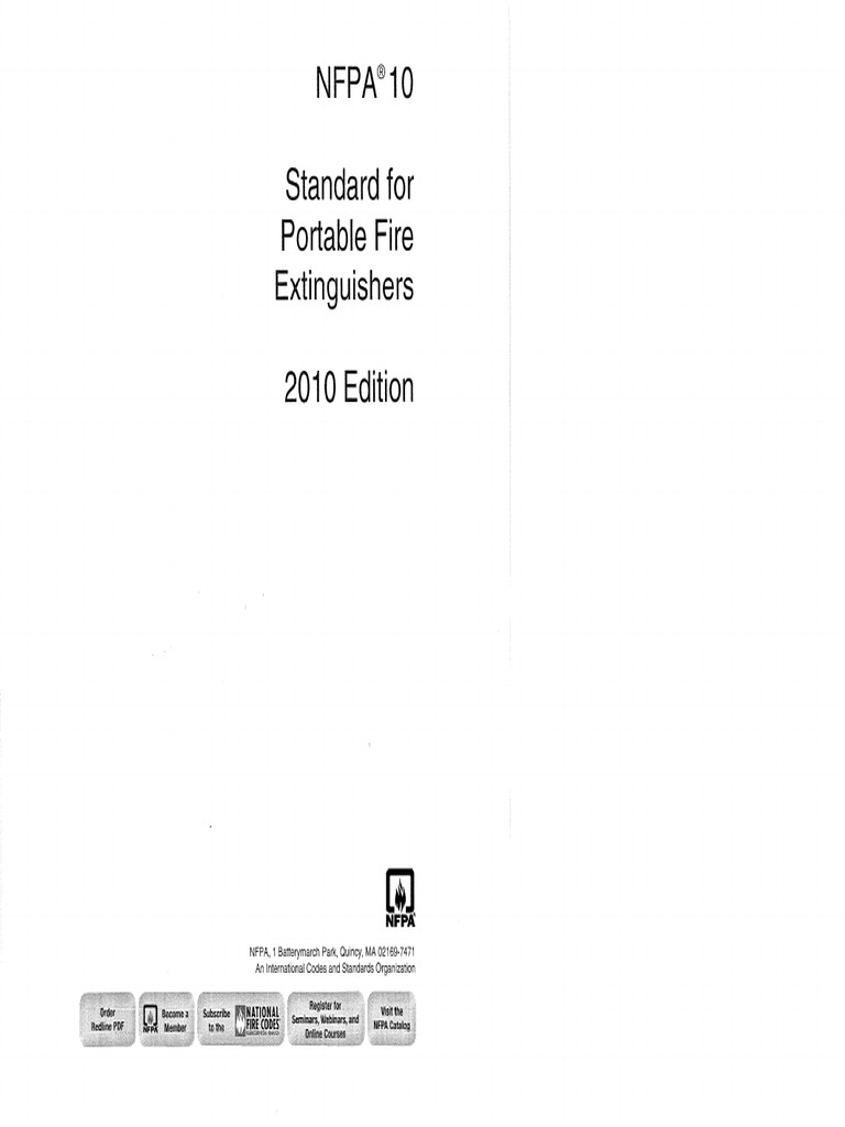 Nfpa 10 | PDF