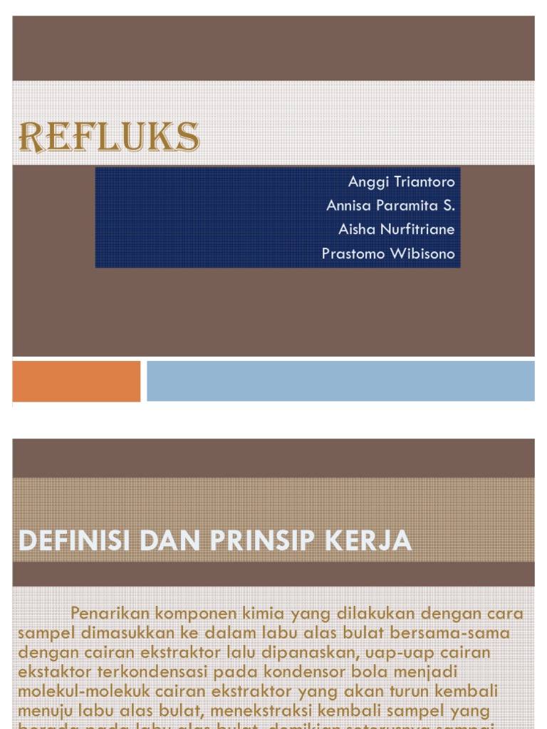 Refluks | PDF