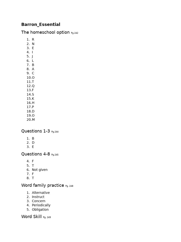 Homeworks - Education Part 2 | PDF