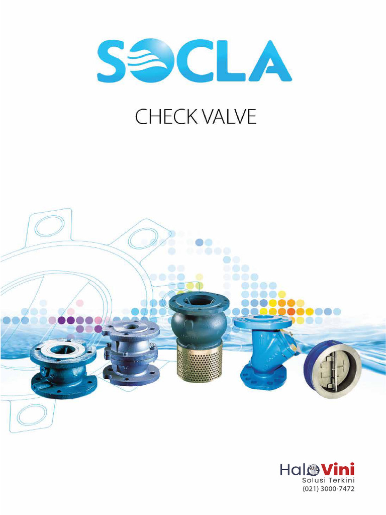 E Brosur Vinilon Group - Socla Check Valve | PDF | Manufactured Goods ...