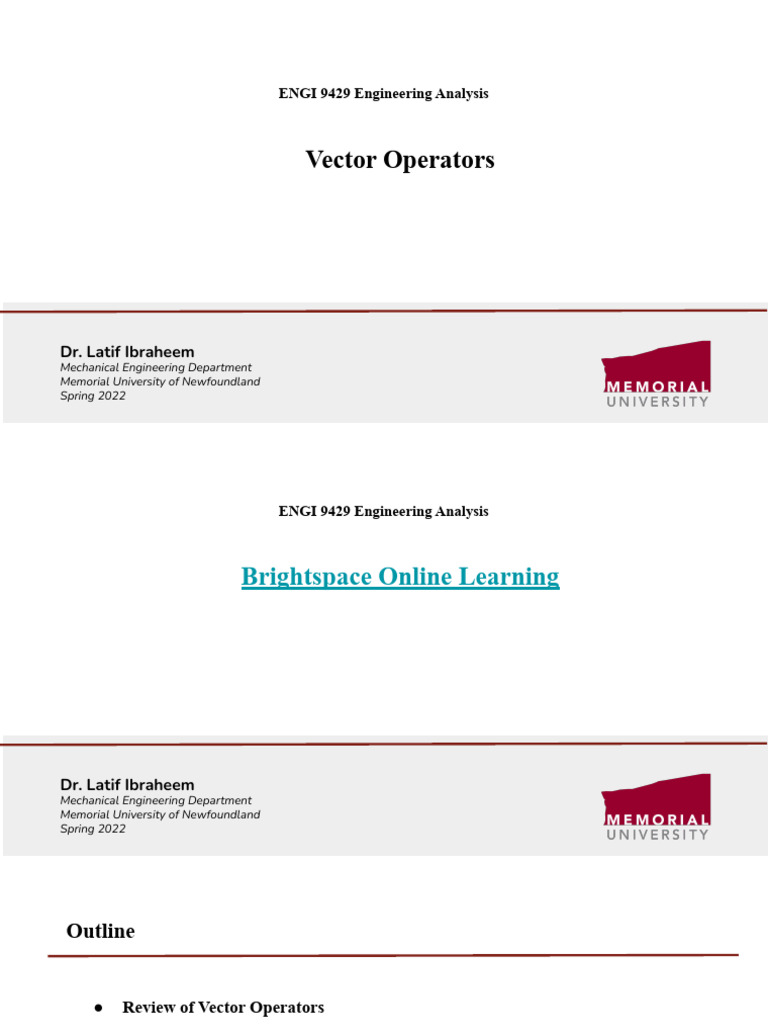 Slides Vector operations- Slides | PDF | Euclidean Vector | Gradient Slides Vector operations- Slides | PDF | Euclidean Vector | Gradient