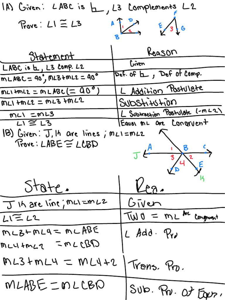 Geometry Project Test 1 | PDF