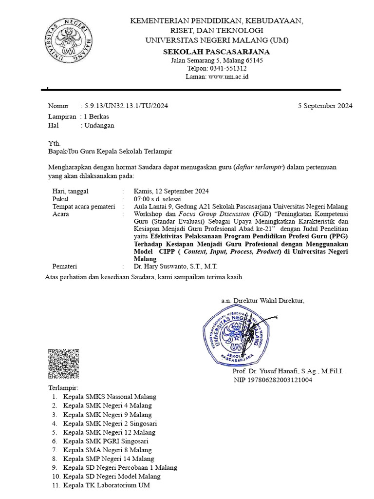 Undangan Workshop Dan Focus Group Discussion (FGD) 3 | PDF