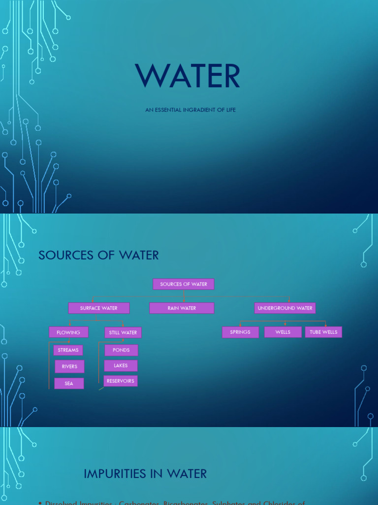 Water Quality Analysis and Specifications | PDF | Ion Exchange | Ion