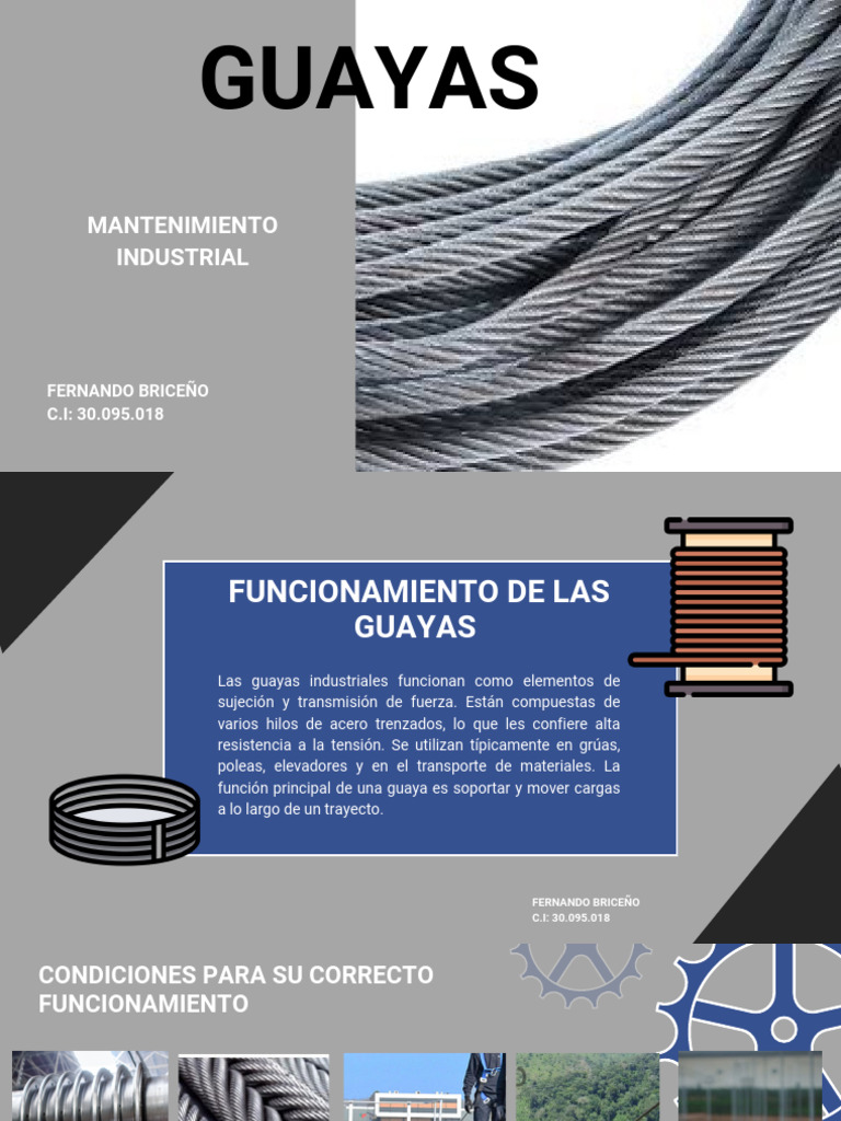 Funcionamiento y Mantenimiento de Guayas | PDF | Fatiga (material ...