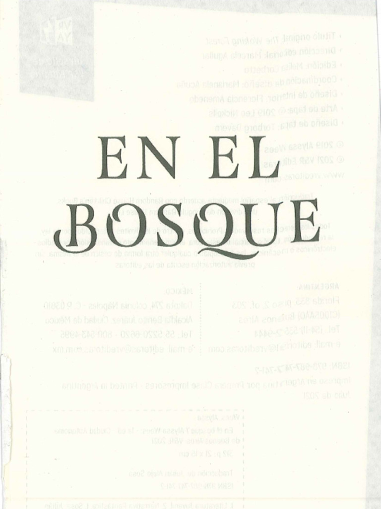 En El Bosque | PDF