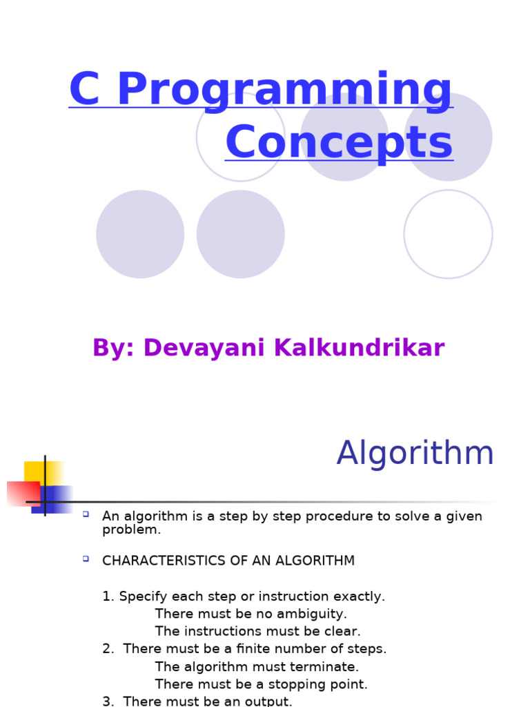 C Programming Concepts | PDF | Reserved Word | C (Programming Language) C Programming Concepts | PDF | Reserved Word | C (Programming Language)
