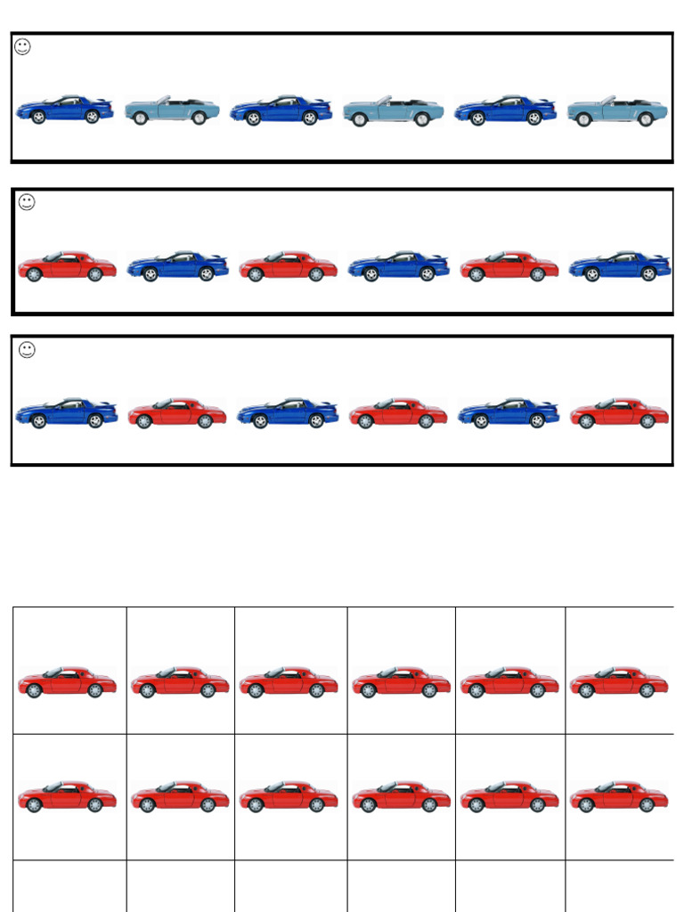 Tarjetas de Patrones Auto | PDF