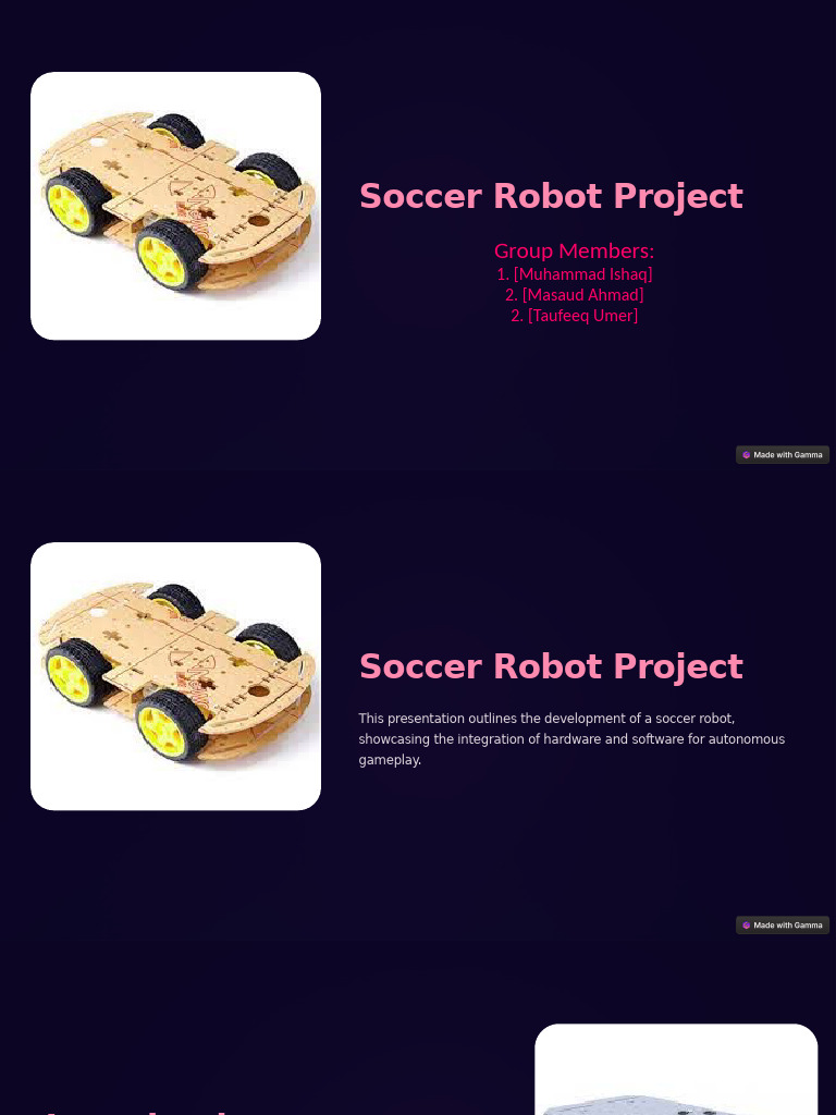 Autonomous Soccer Robot Development | PDF | Arduino | Robot