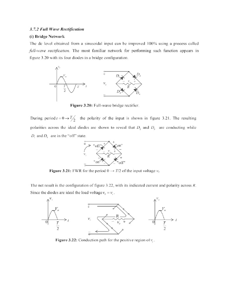 Bridge Rectifier | PDF