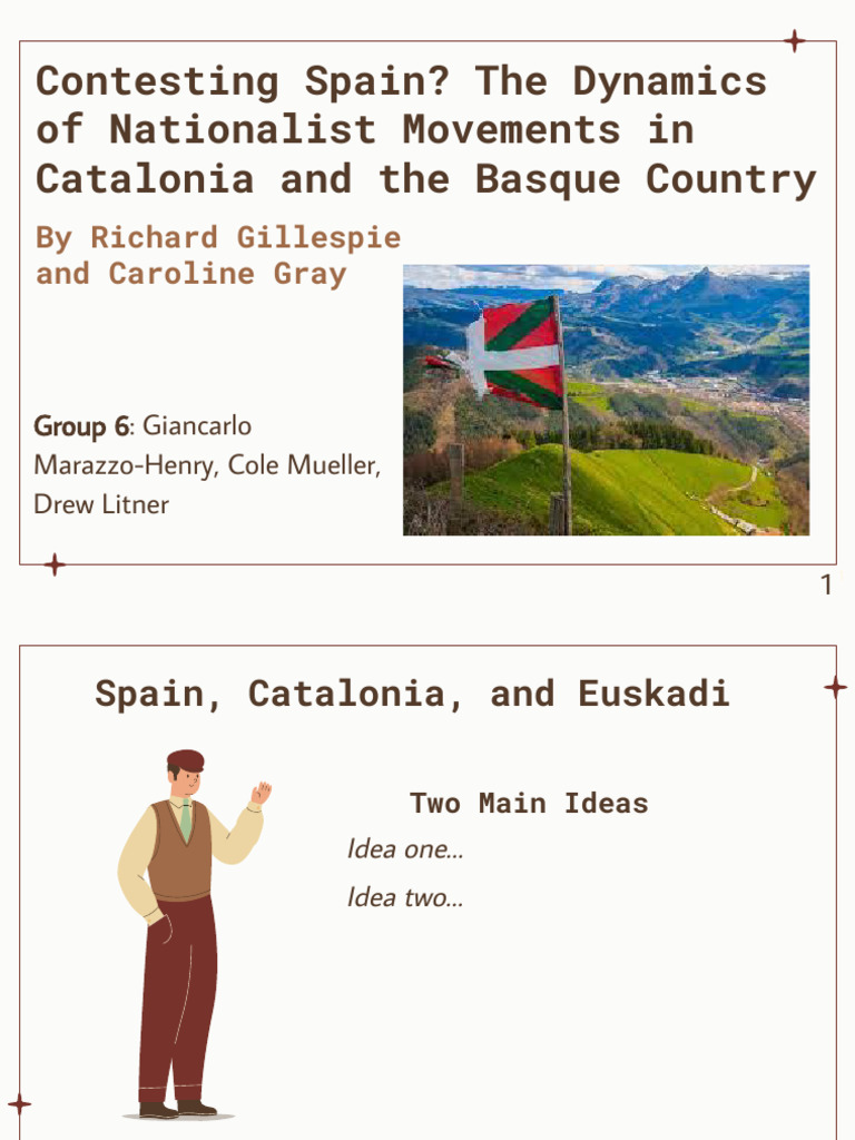 Nationalism in Catalonia and Euskadi | PDF | Catalonia | Politics Of Spain