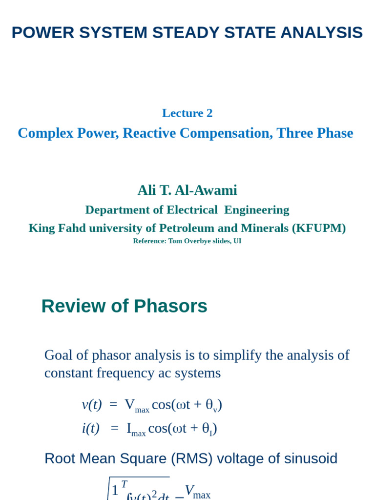 Lec02_3phase (2) | PDF | Ac Power | Electrical Engineering