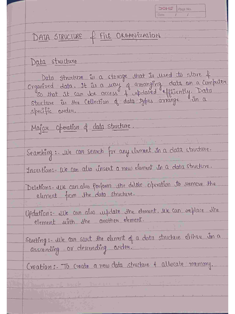 Dsnotes | PDF