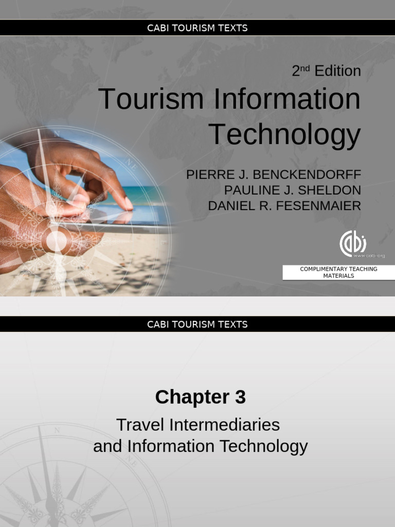 Travel Intermediaries | PDF | Business