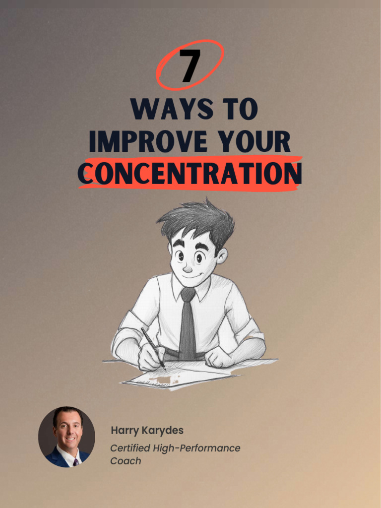 7 Ways To Improve Your Concentration | PDF