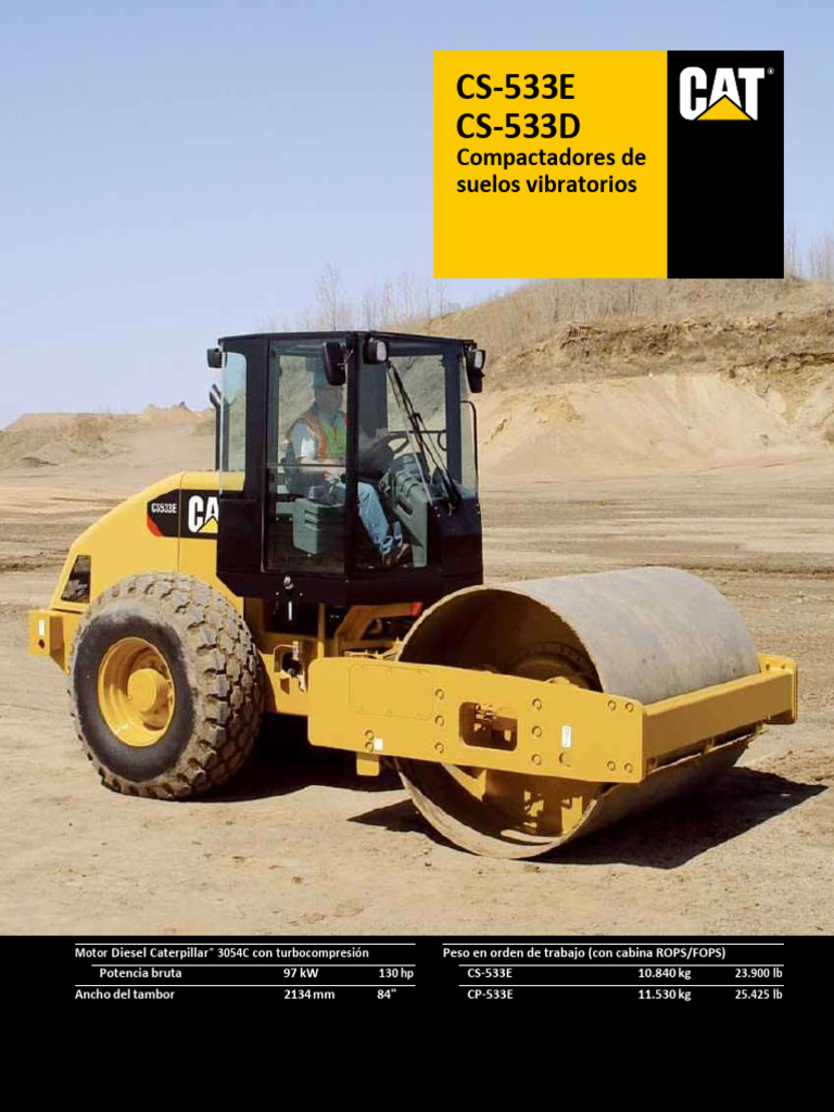 Manual Cat-533 | PDF | Rodamiento (Mecánico) | Motores