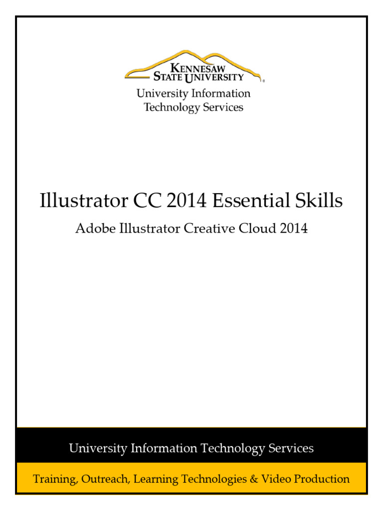 0381 Adobe Illustrator CC 2014 Essential Skills | PDF | Adobe ...