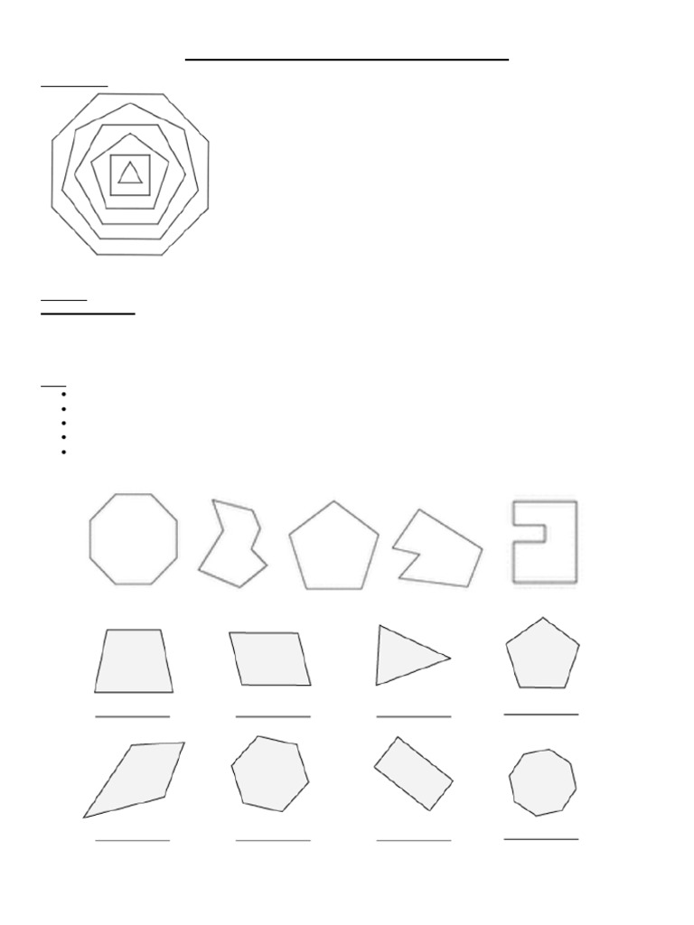 Understanding Elementary Shapes | PDF | Circle | Polygon