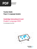 A Level English Language Theory Guide | PDF | Theory | Linguistics
