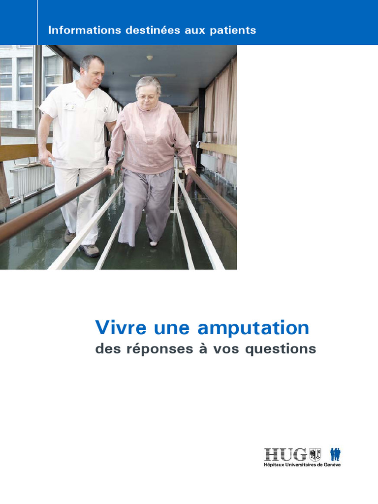Guide complet sur l'amputation et réhabilitation | PDF | Prothèse | Douleur