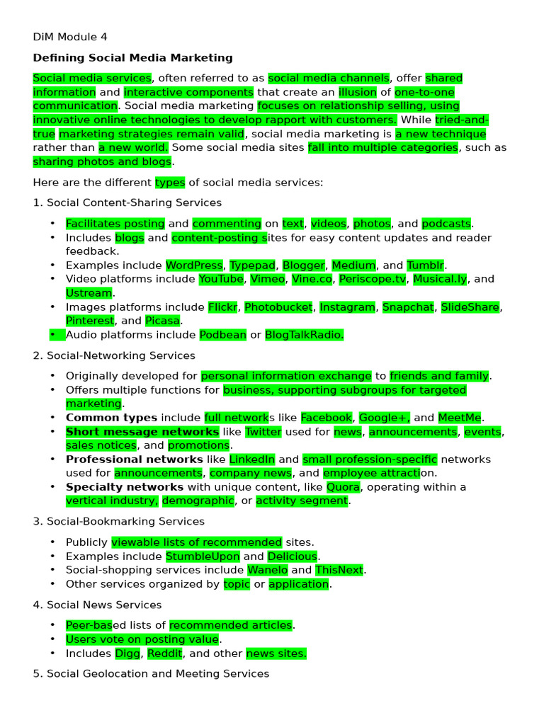 Social Media Marketing Strategies Explained | PDF | Social Media ...