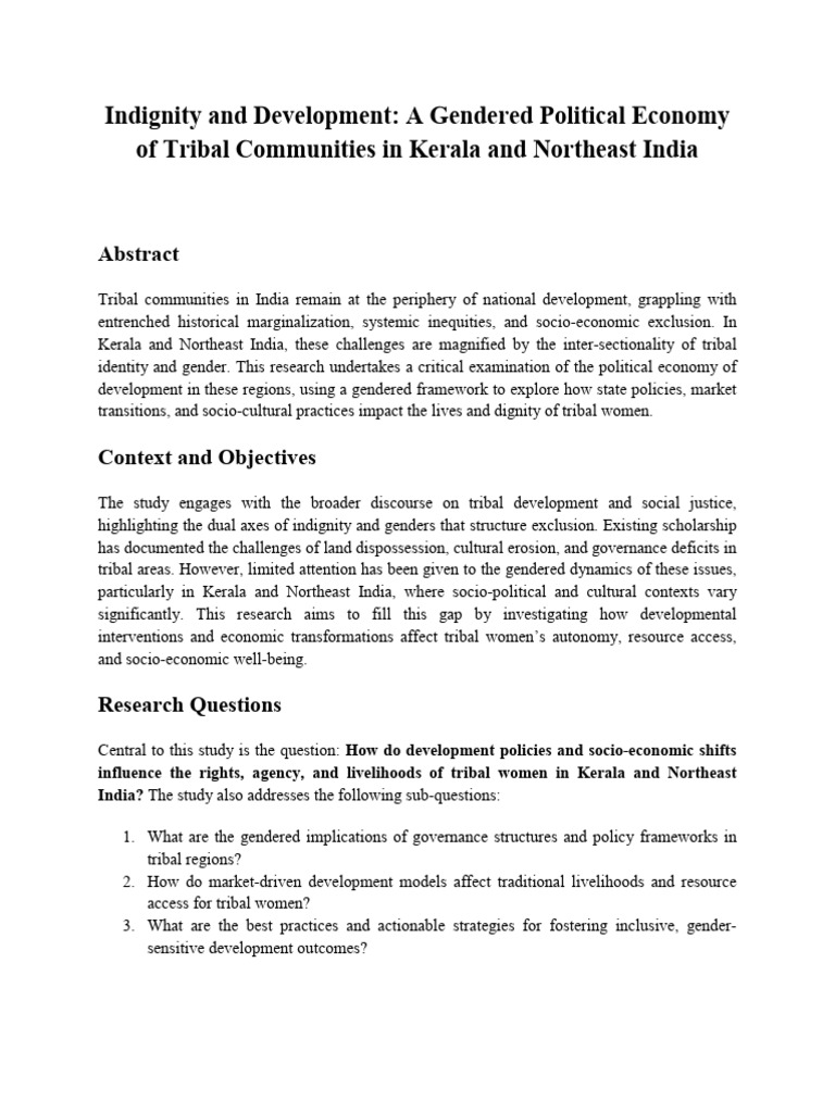 Indignity and Development by JISHNU SURESH | PDF | Governance | Social Exclusion