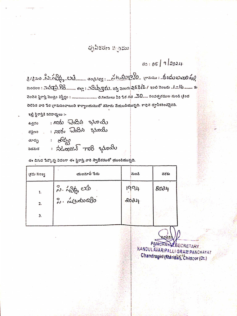 Position Certificate | PDF