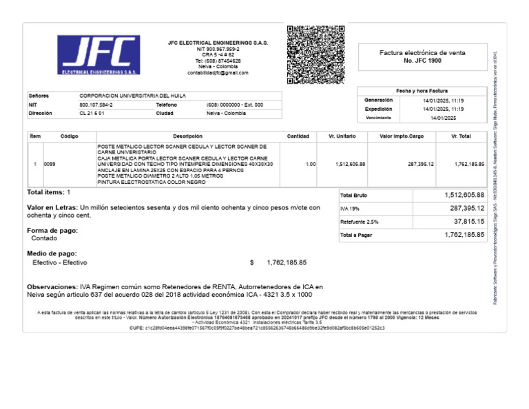 JFC 1900 Corhuila | PDF