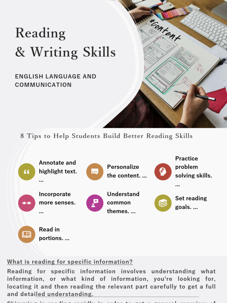 8 Tips to Enhance Reading Skills | PDF | Speed Reading | Information