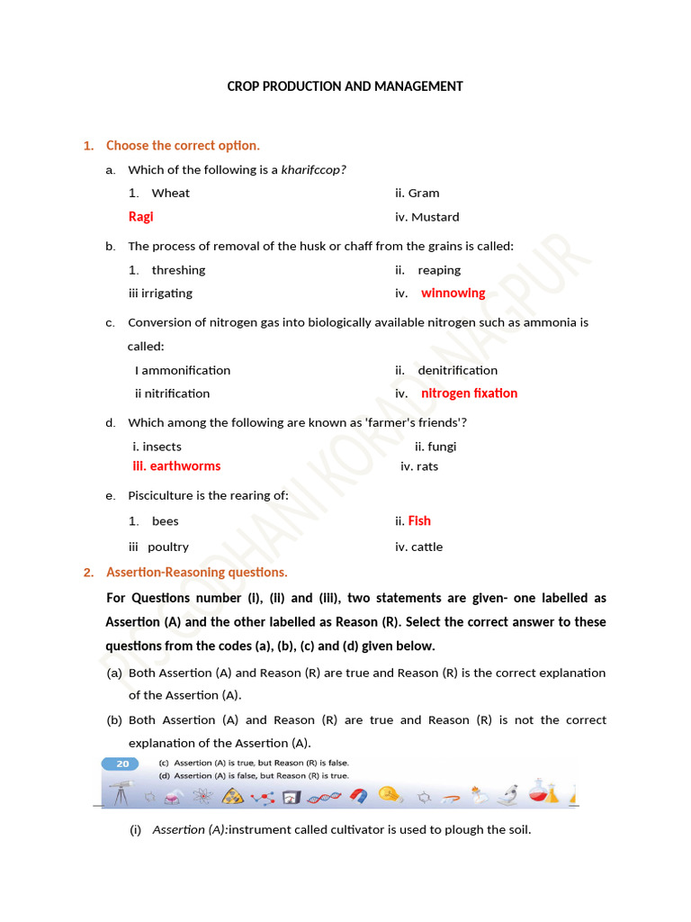 1725254023695.crop Production and Management | PDF | Fertilizer | Soil