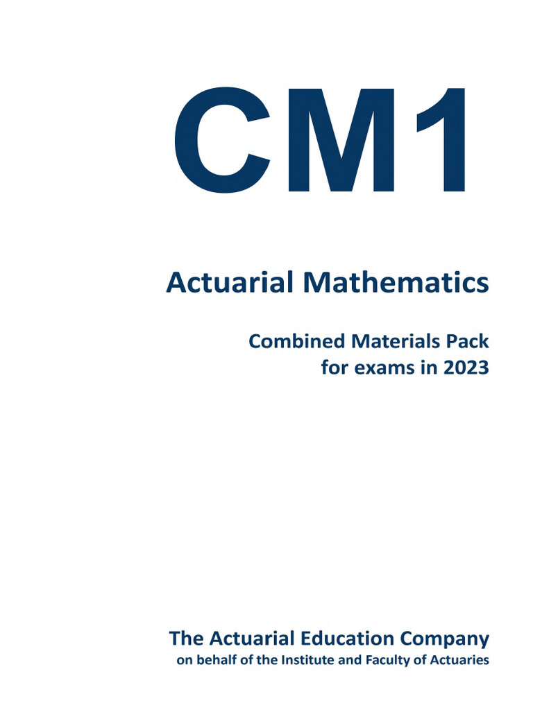 CM1 CMP 2023 | PDF