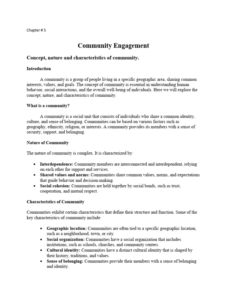 Understanding Community Engagement Essentials | PDF | Community ...
