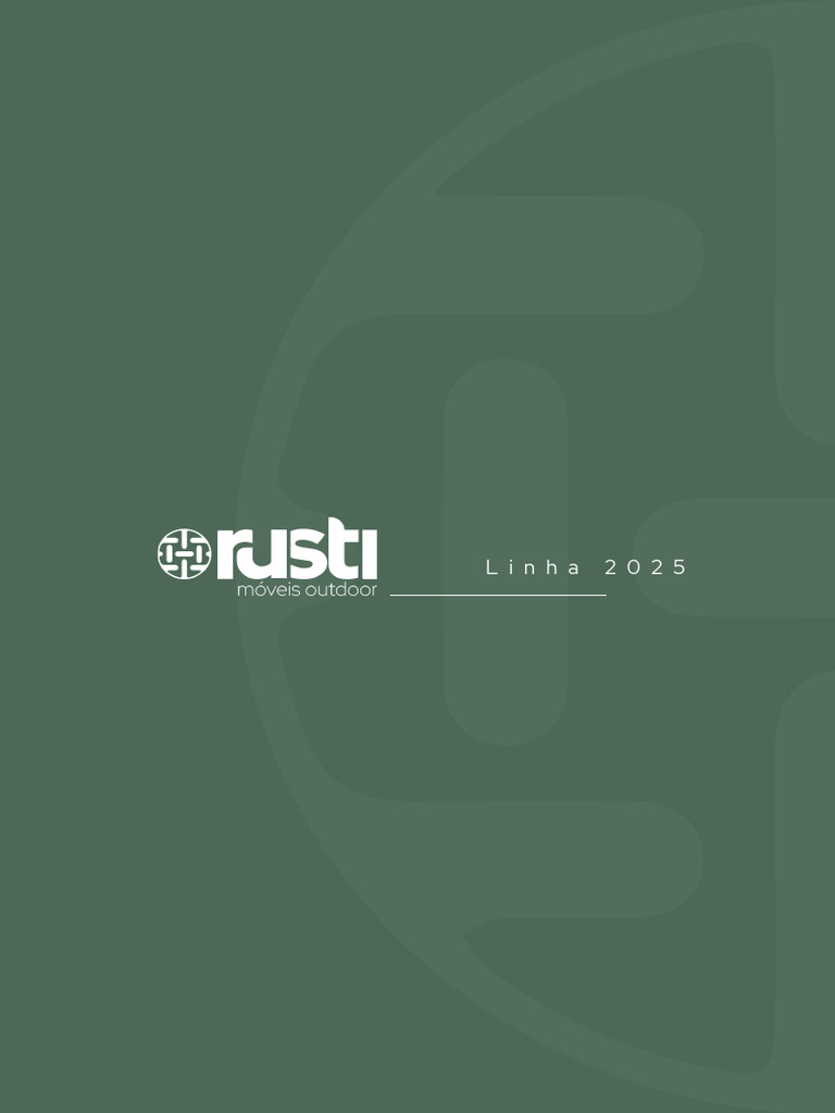 Móveis Externos Rusti: Design e Qualidade | PDF | Setor secundário da ...