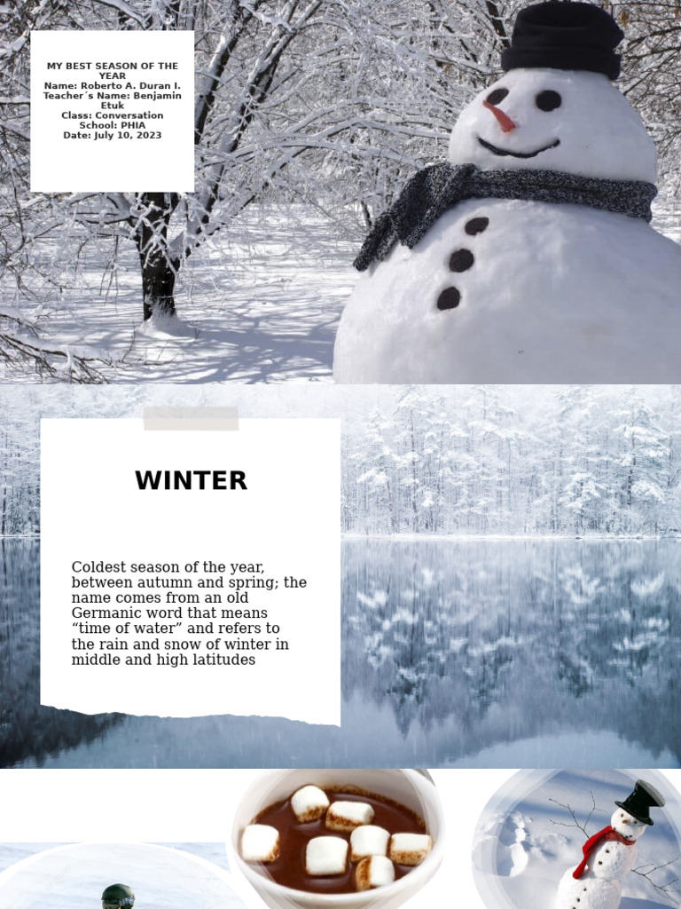 My Best Season of The Year | PDF